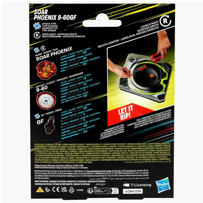 Köp Beyblade BBX Deluxe Launcher & Top Soar Phoenix Set på storochliten.se